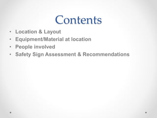 Safety Signs Assessment Survey and Recommendations Presentation.pptx