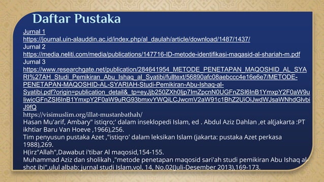 MAQOSHIDUS SYARIAH Metode identifikasi maqoshid syari’ah.pptx
