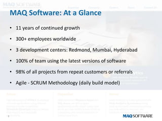 MAQ Software Overview | PPTX
