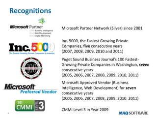 MAQ Software Overview | PPTX