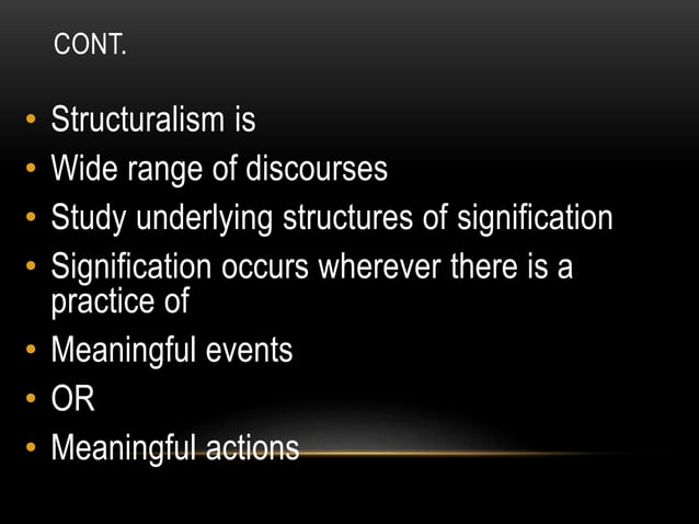 Structural Semantics | PPTX