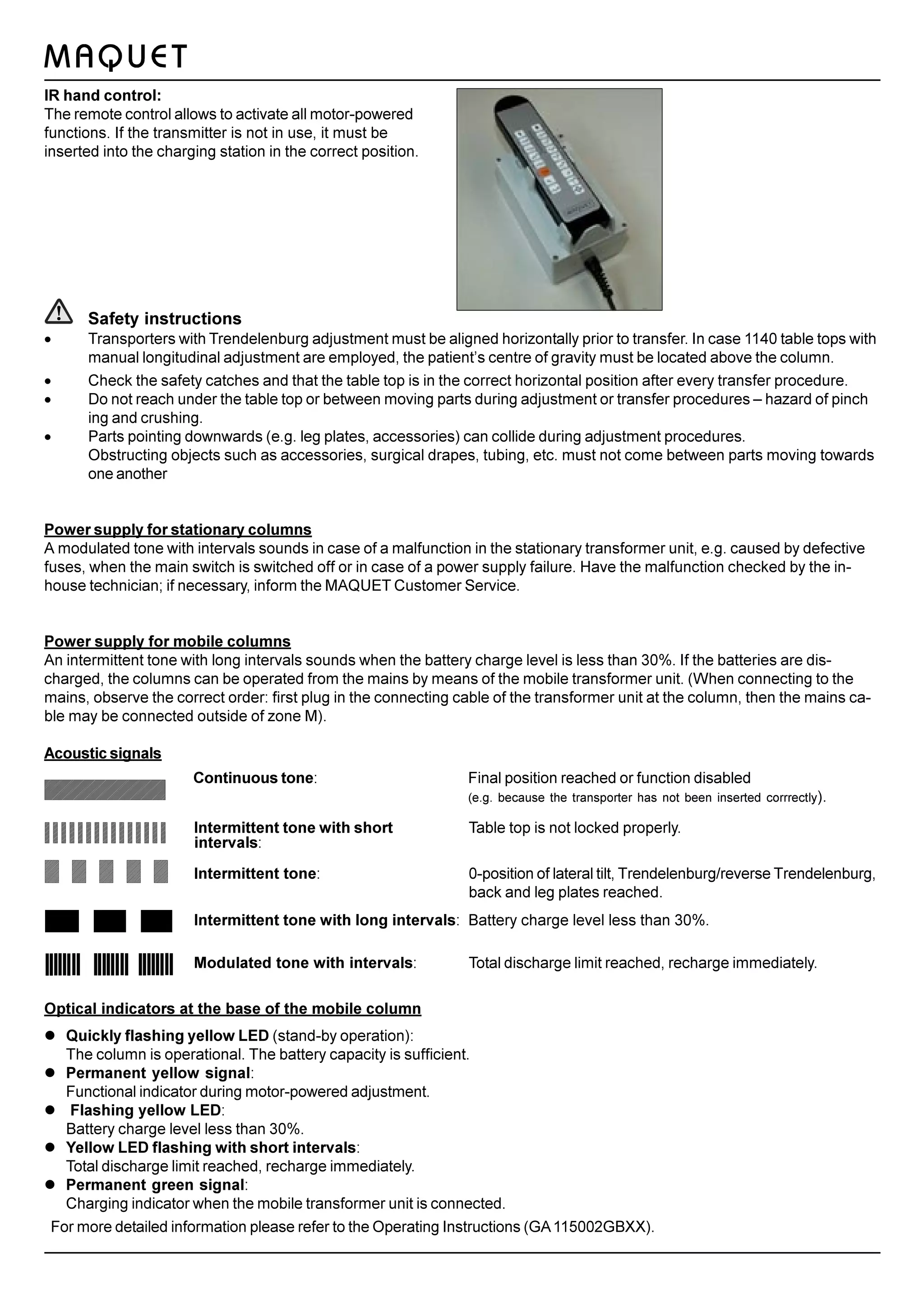 Maquet alphamaquet-1150-alpha-user-manual | PDF