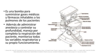 generalidades de maquina de anestesia | PPTX