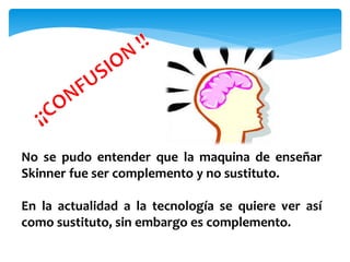 Maquina de enseñar de skinner | PPTX