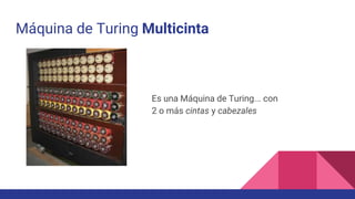 Maquinas de turing | PPTX