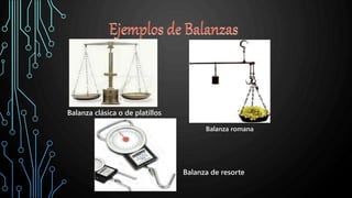 Maquina simple (la balanza) | PPTX