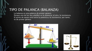 Maquina simple (la balanza) | PPTX