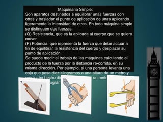 Maquinas simples | PPTX