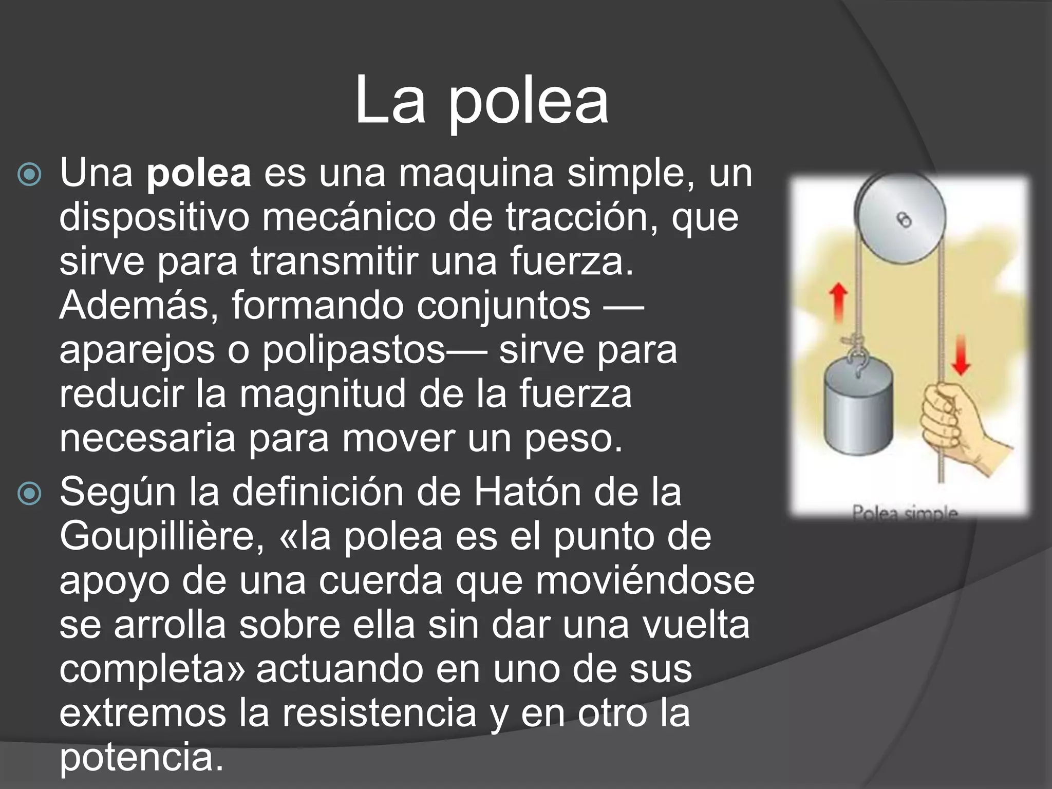 Maquinas Simples | PPTX