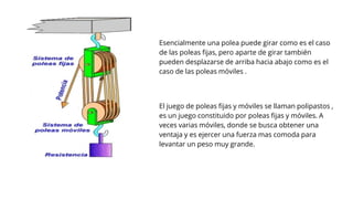 Maquinas simples | PPTX