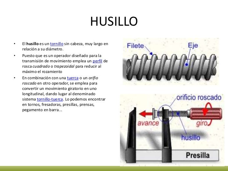 Maquinas simples y operadores mecanicos