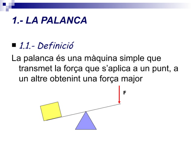 Maquines simples | PPT