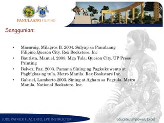 Maquintoio-Panulaang-Filipino-PPT-Kastila.ppt