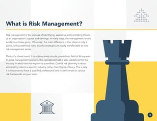 RISK MANAGEMENT: 4 ESSENTIAL FRAMEWORKS | PDF