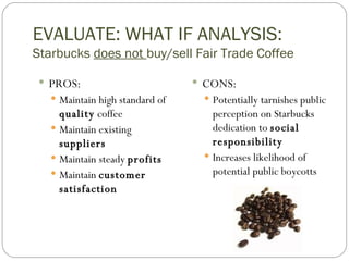 Starbucks - Corporate Affairs | PPT