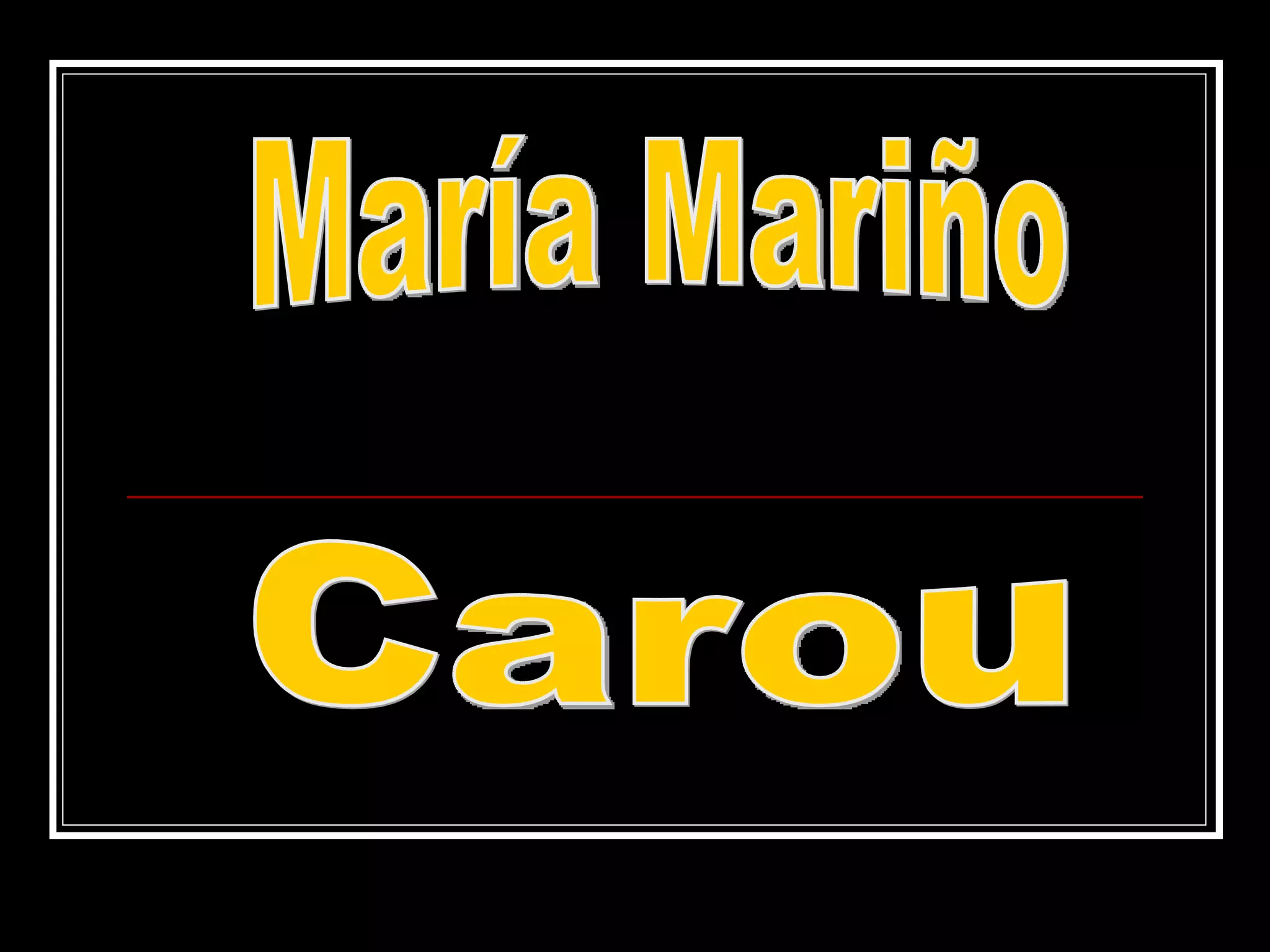 María Mariño Carou | PPS