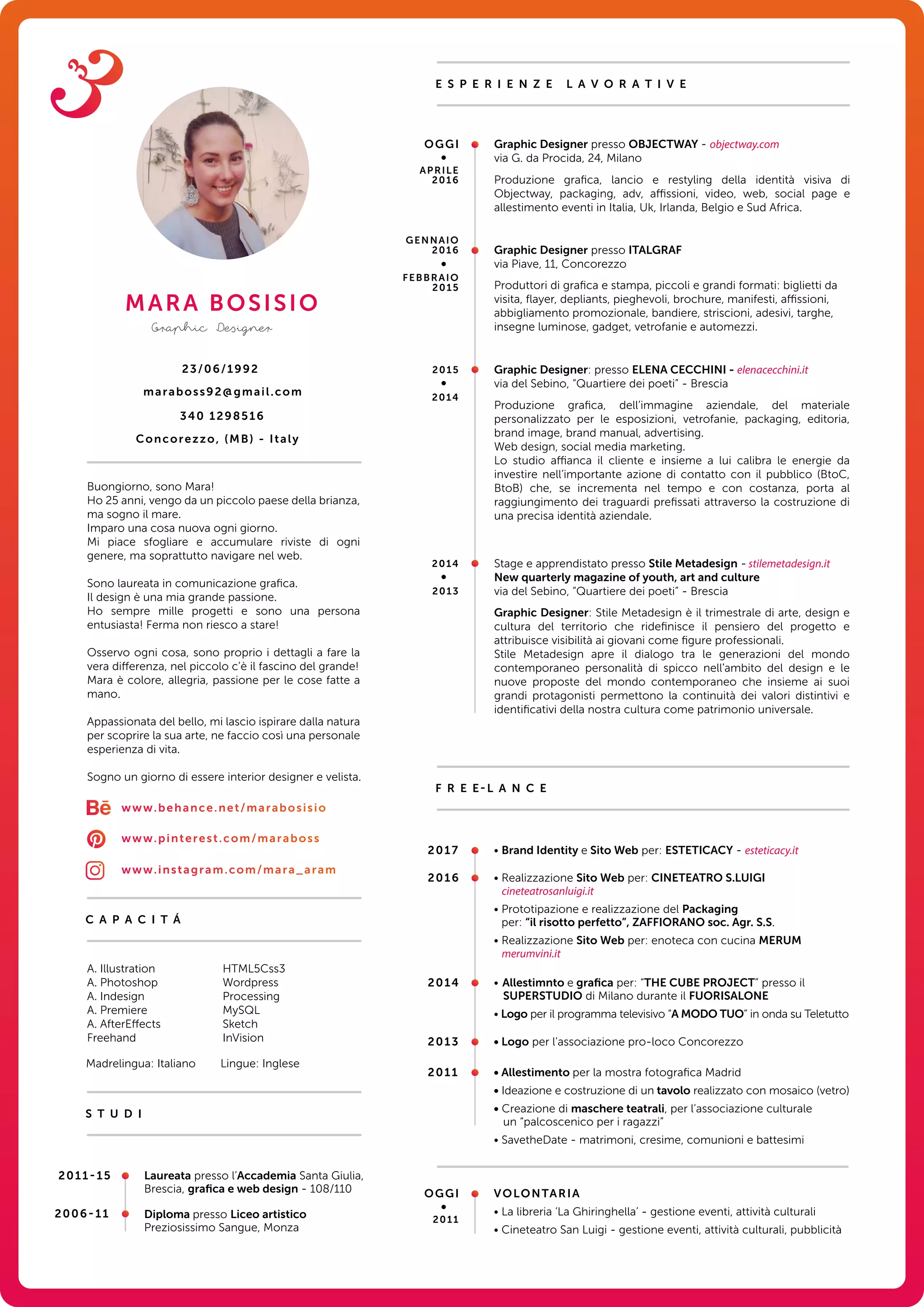 Mara bosisio curriculum | PDF