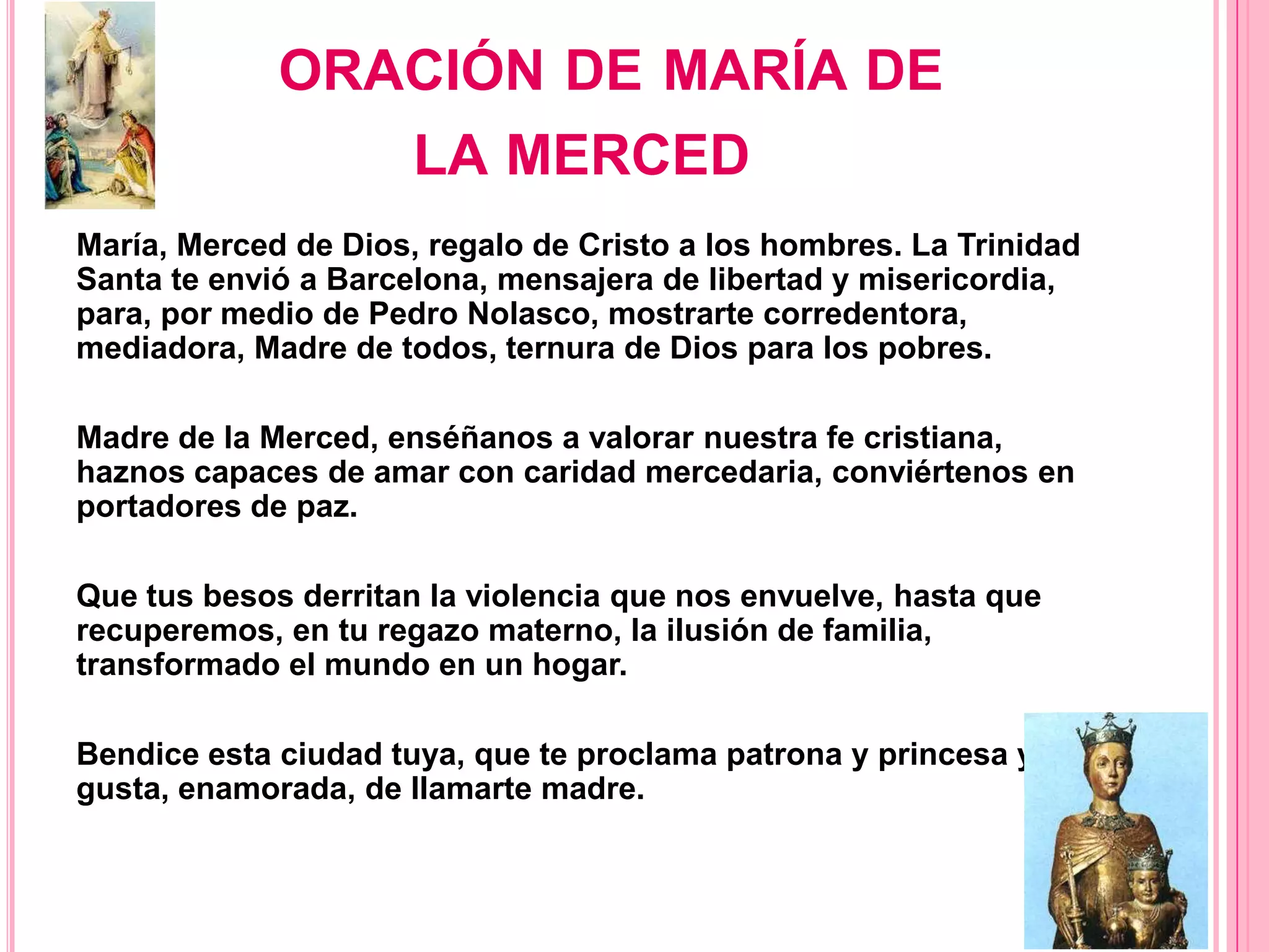 María de la merced | PPT