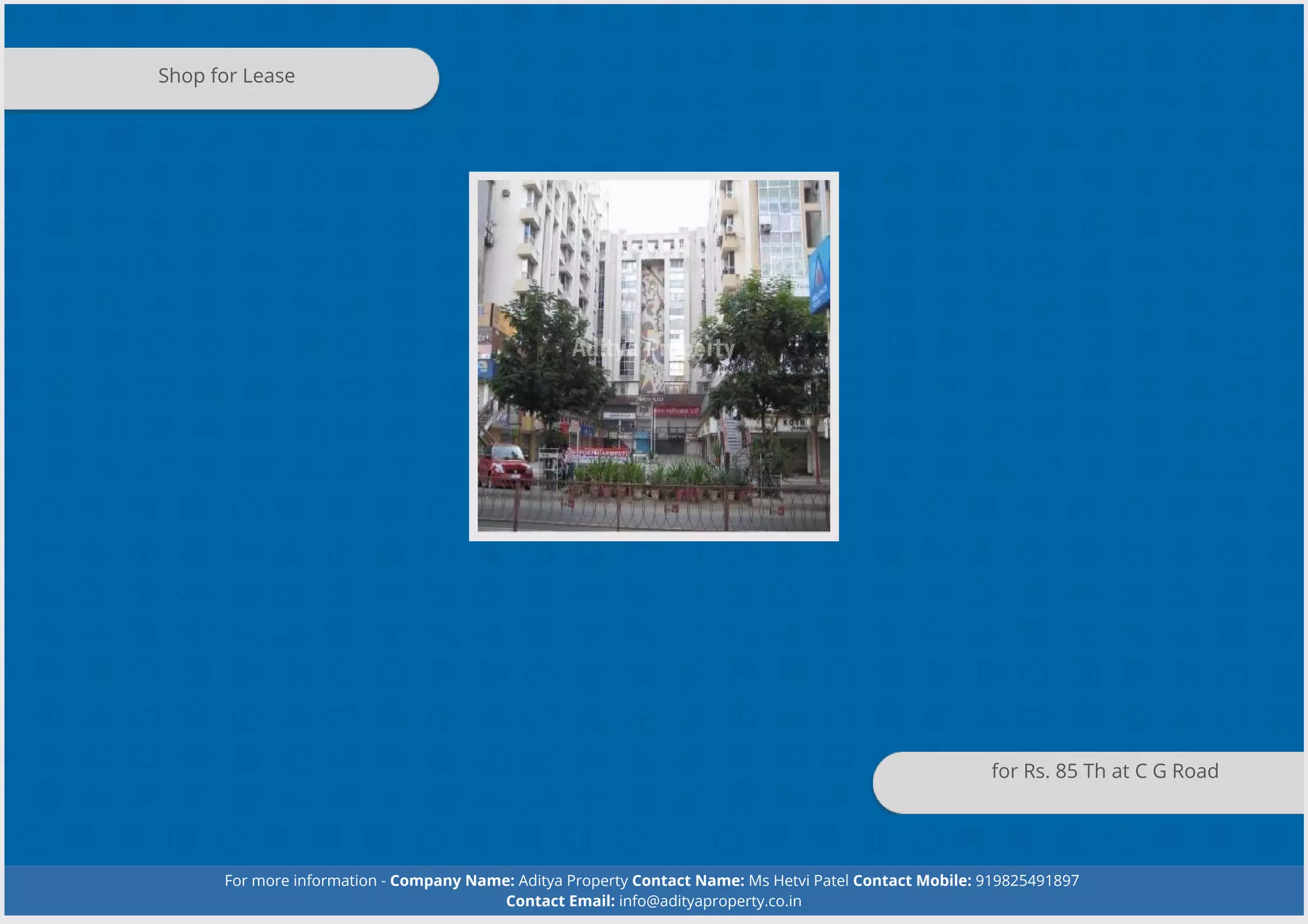 Available 1000 Sqft Shop on Rent in Maradia Plaza, C G Road, Ahmedabad ...