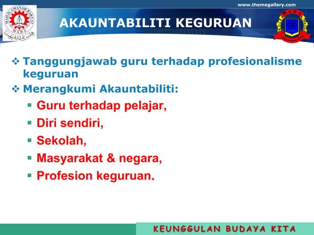 MARA ILKM - Pengurusan Integriti & Akauntabiliti | PPTX