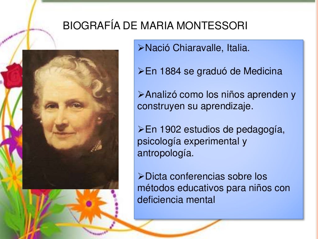 María Montessori Pedagogía Científica