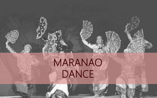 Maranao | PPTX | Women\'s Clothing | Women\'s Fashion