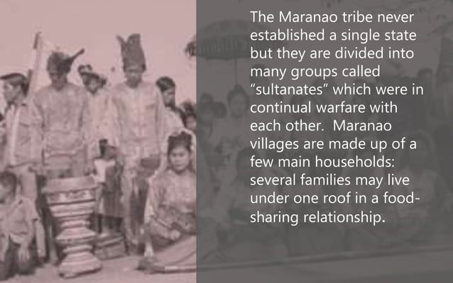 Maranao | PPTX | Women\'s Clothing | Women\'s Fashion