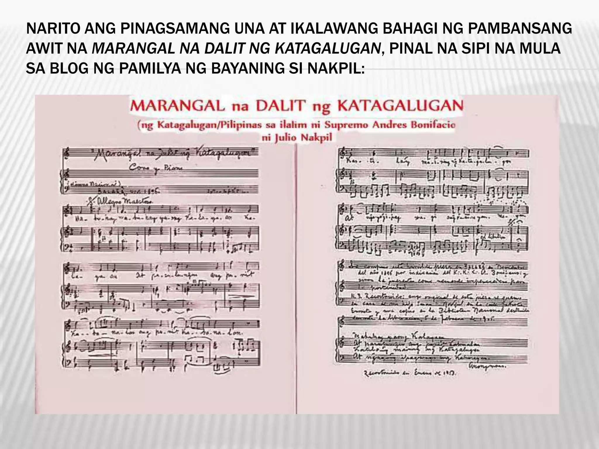 Marangal na dalit | PPTX