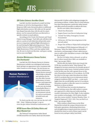 FAA Safety Briefing March / April 2014 - Getting back in the Game | PDF