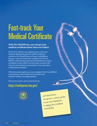 FAA Safety Briefing March / April 2014 - Getting back in the Game | PDF