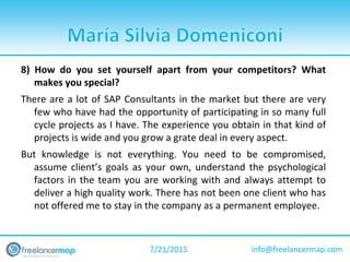 María Silvia Domeniconi – SAP Consultant | PDF