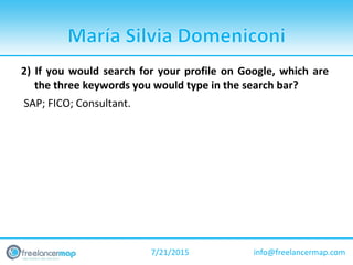 María Silvia Domeniconi – SAP Consultant | PDF