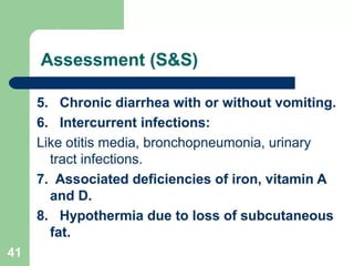 Marasmus. acute protein malnutrition.ppt