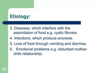 Marasmus. acute protein malnutrition.ppt