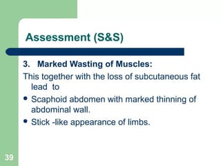 Marasmus. acute protein malnutrition.ppt