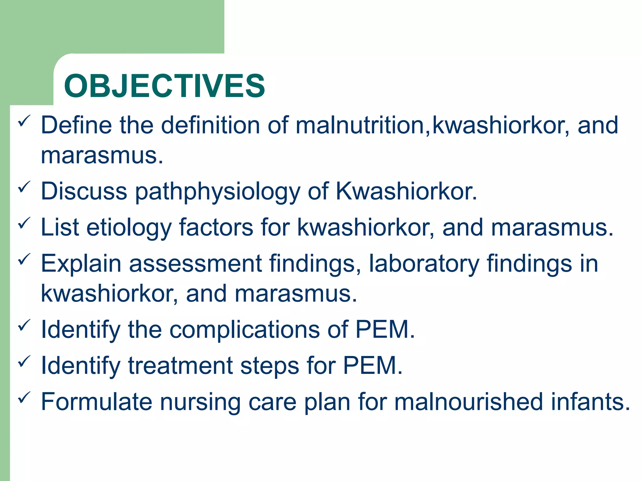 Marasmus kwashiorkor | PPT