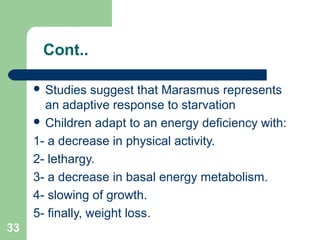 Marasmus kwashiorkor | PPT