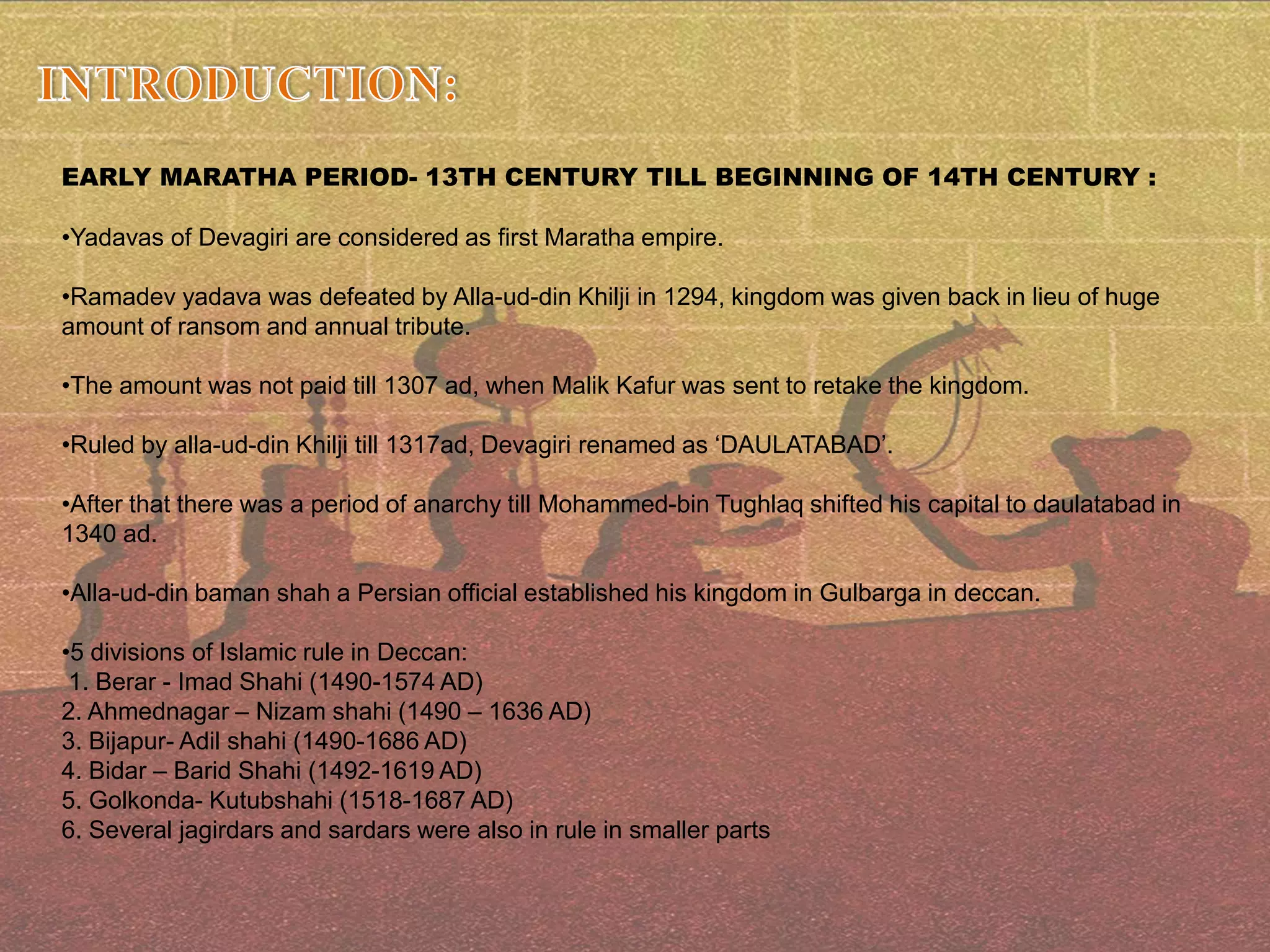 Maratha architecture | PPTX