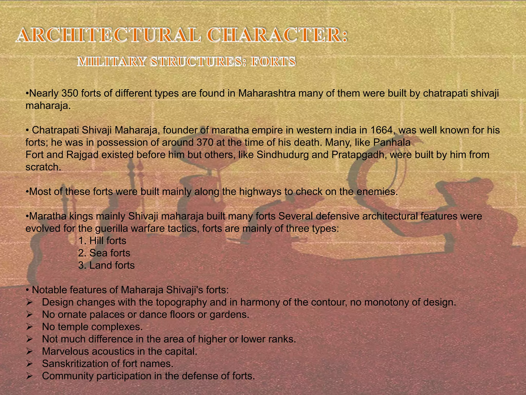 Maratha architecture | PPTX