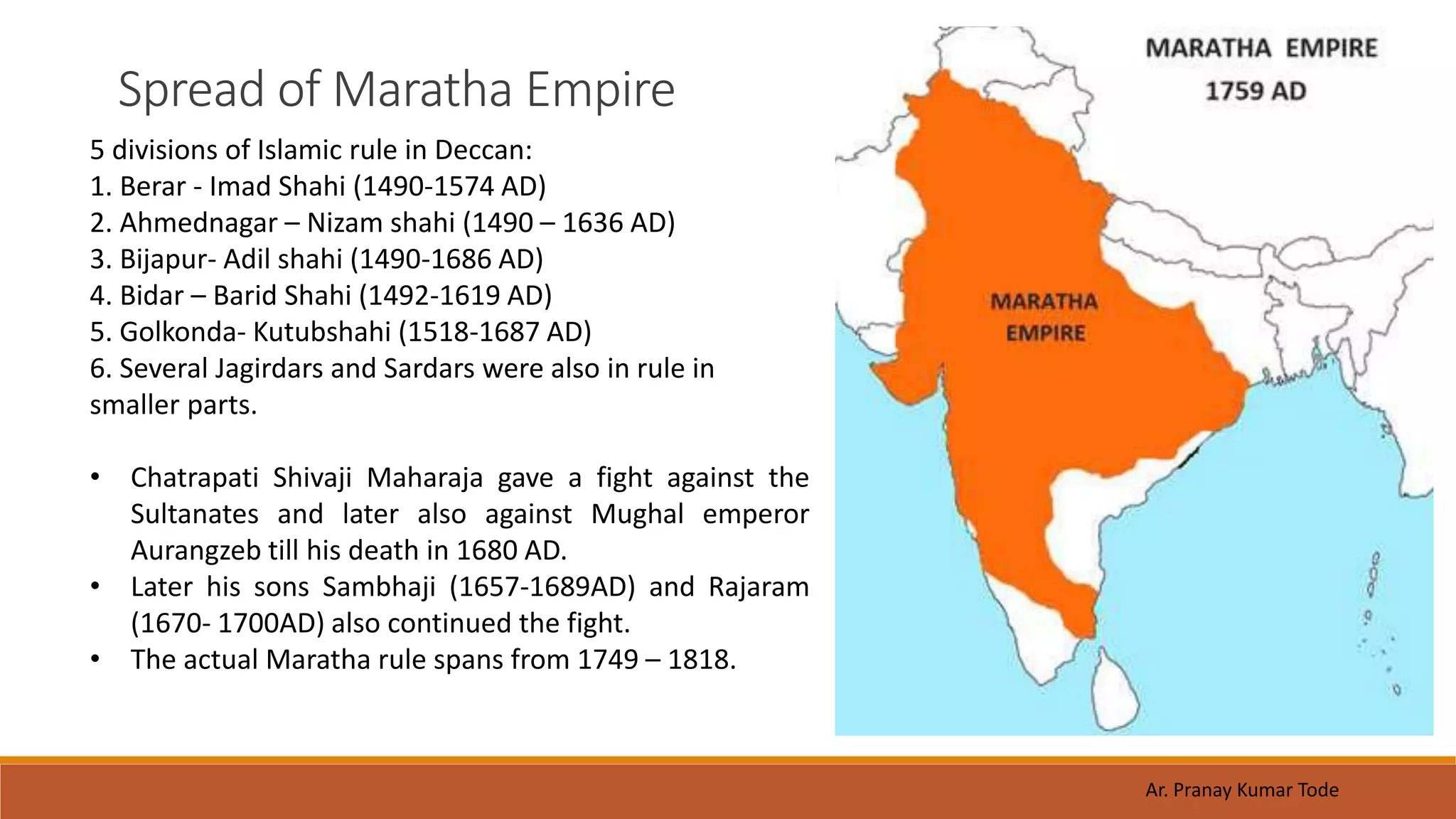 Maratha Architecture | History of Architecture | PDF