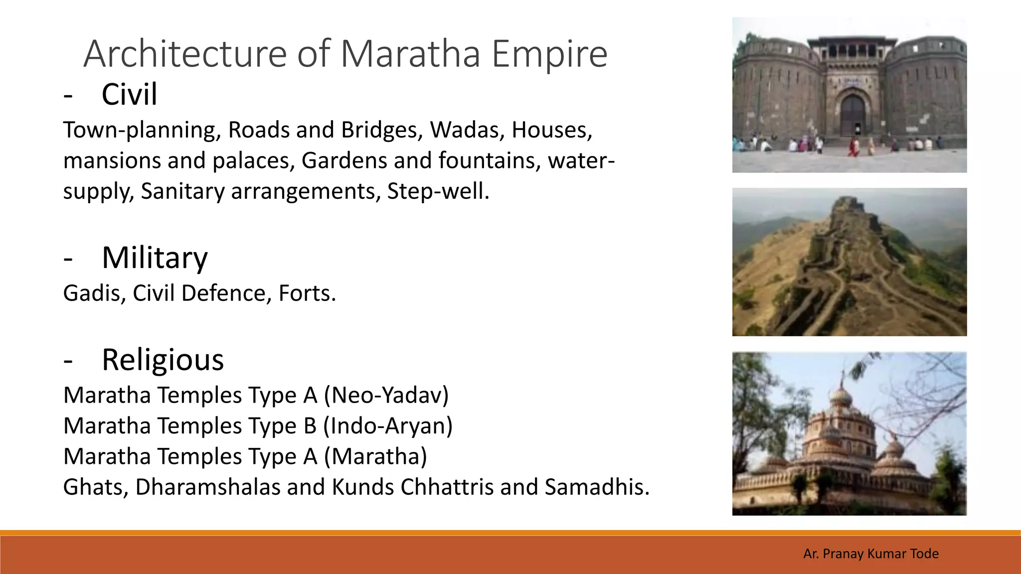 Maratha Architecture | History of Architecture | PDF