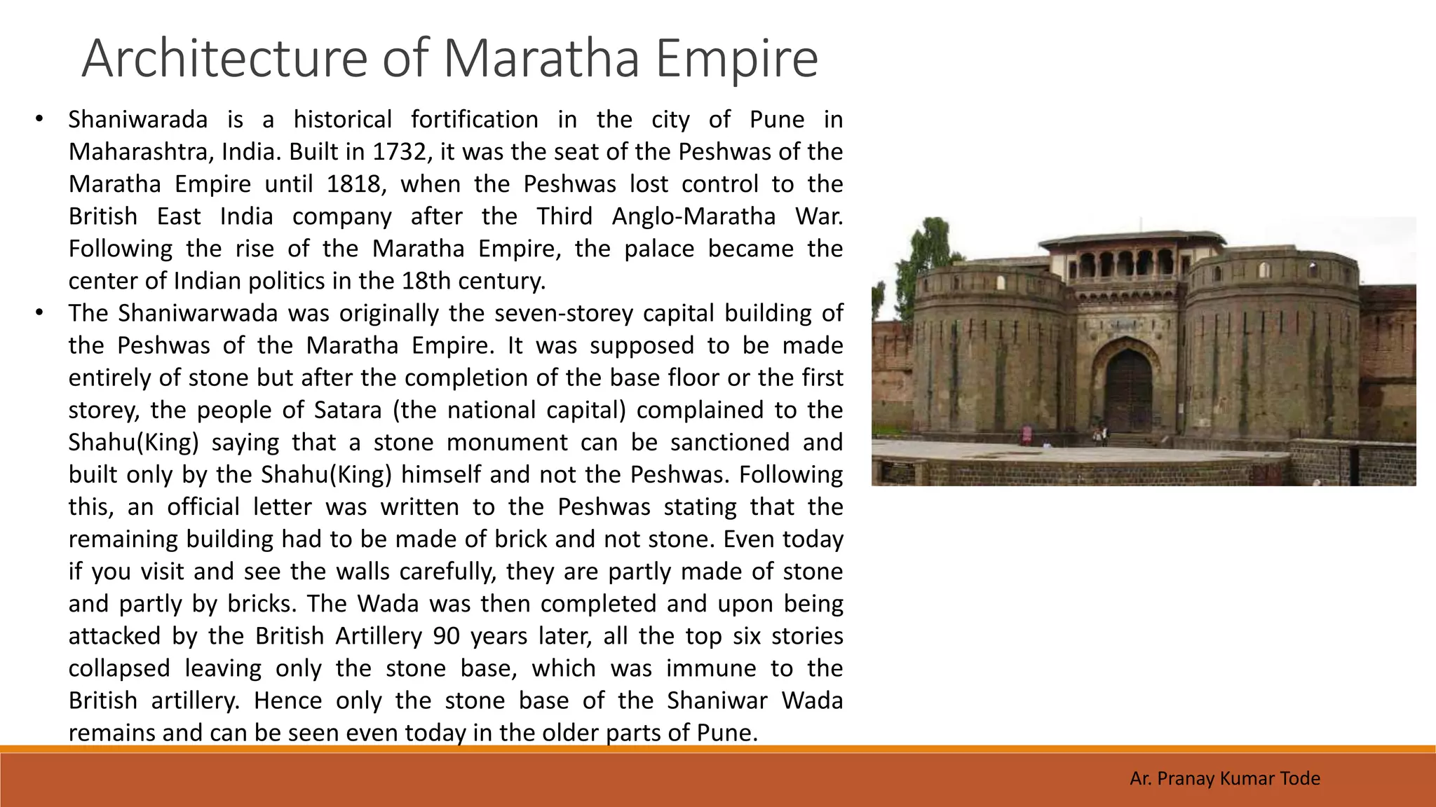 Maratha Architecture | History of Architecture | PDF