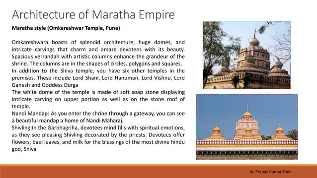 Maratha Architecture | History of Architecture | PDF