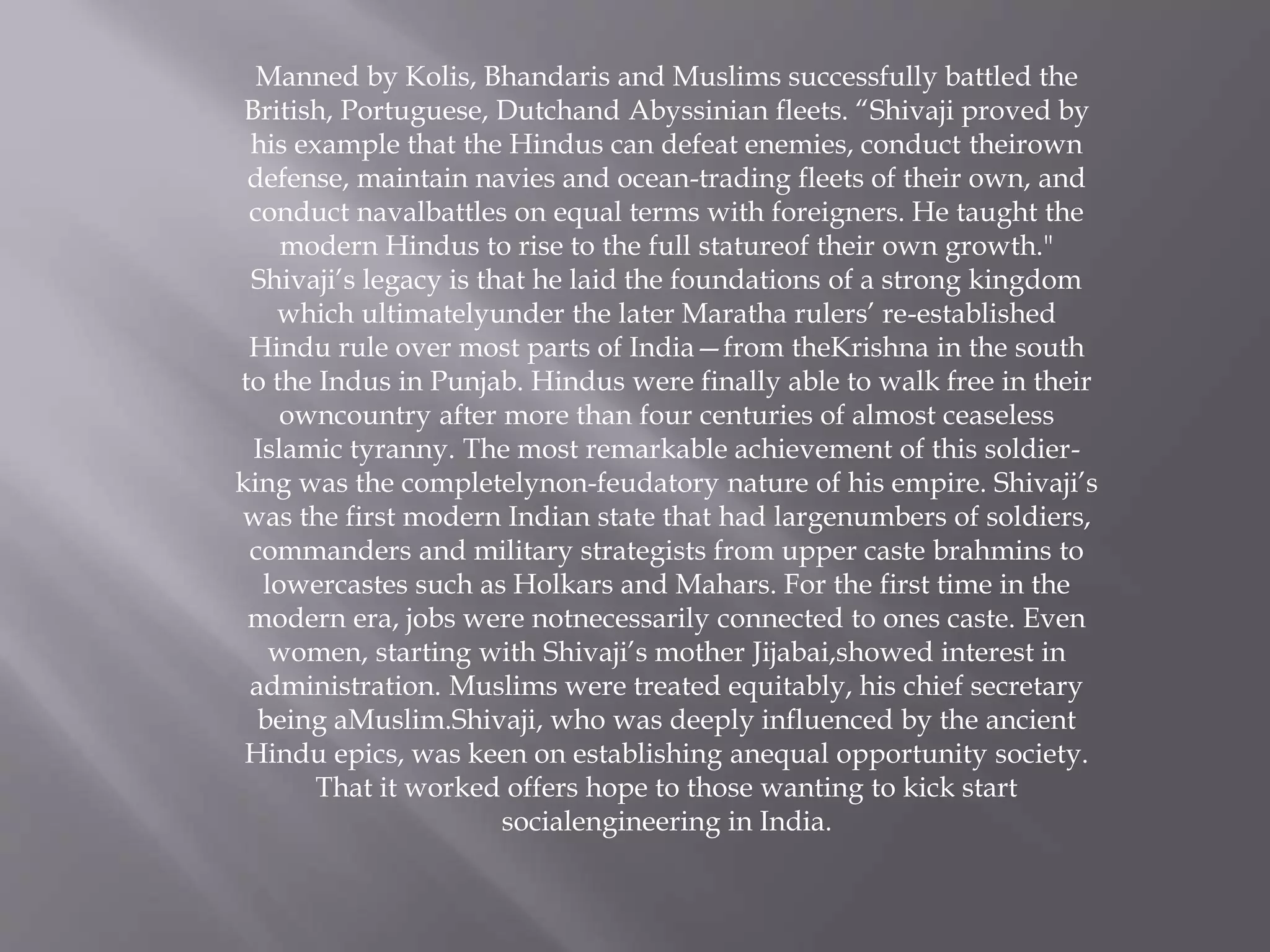 Maratha empire | PPTX