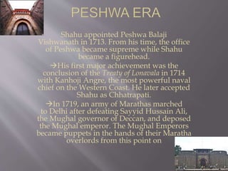 Maratha empire | PPTX