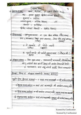 marathi Grammar .pdf 12th marathi grammer | PDF
