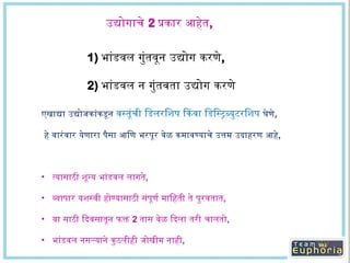 Marathi business presentation for presenting | PPSX