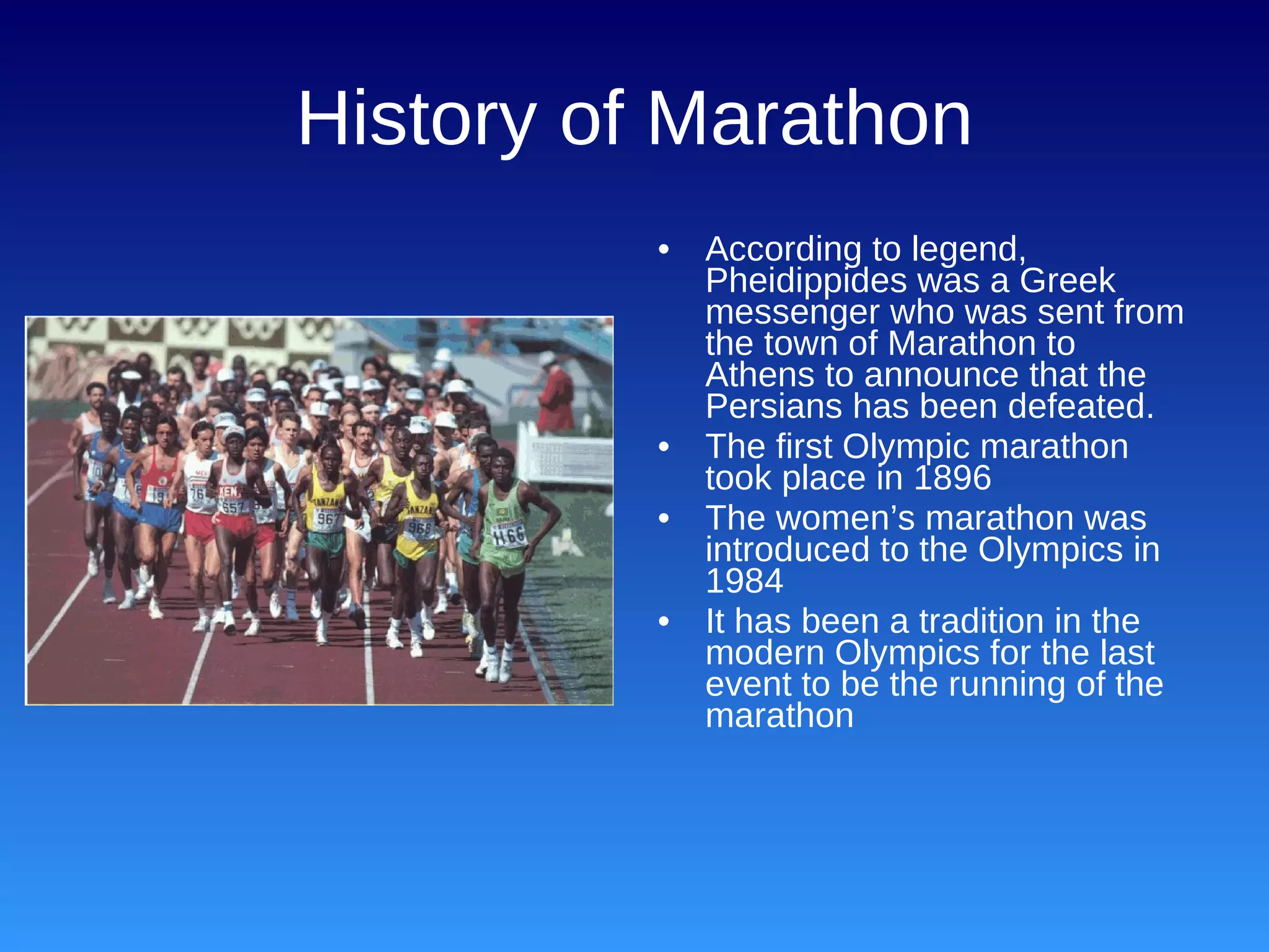 marathon | PPT