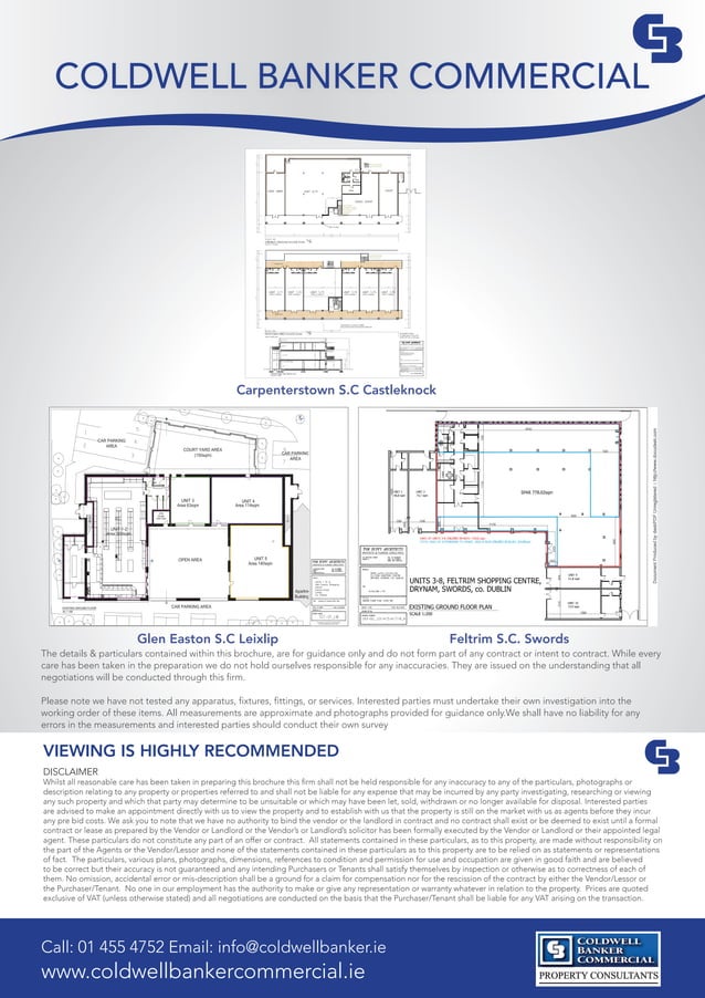 Dublin Suburban Strip Mall For Sale | PDF | Retail Property | Real Estate