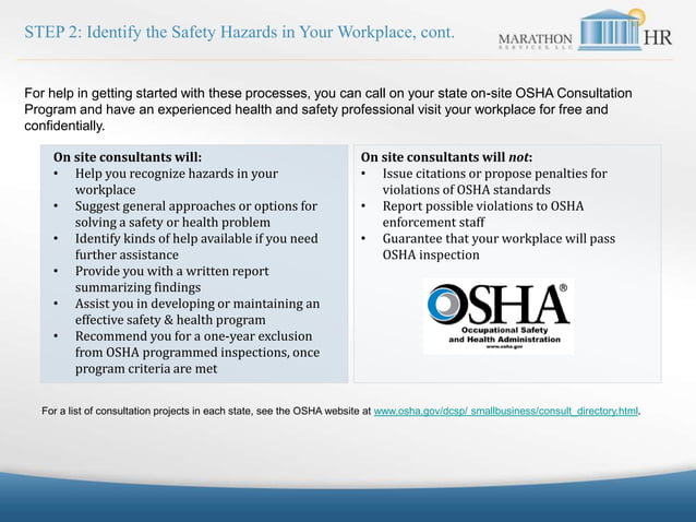 MarathonHR Workplace Safety Program | PPT